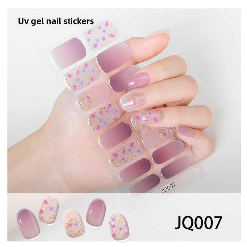 JQ007 Gel nail sticker UV light harden – FantasStore